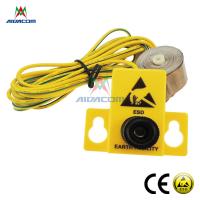 China UK and Euro Antistatic Earth Bonding Point Standard Earthing Plug with 1M Resistor for sale