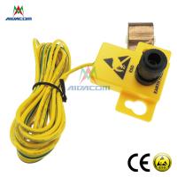 China UK and Euro Antistatic Earth Bonding Point Standard Earthing Plug with 1M Resistor for sale