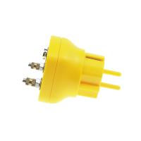 China EU Earth Grounding Plug 2x10mm Stud M5 Posts Antistatic ESD ABS CE Certified for sale