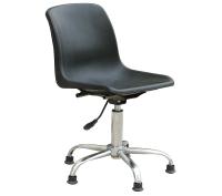 China Chrome Metal Leg 60cm Width 430*400mm ESD Chairs for sale