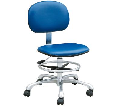 China Adjustable Pneumatic Rod Conductive 109 Ohm ESD Lab Chairs for sale