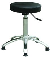 China Adjustable Pneumatic Rod Conductive 109 Ohm ESD Lab Chairs for sale
