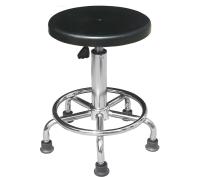 China ESD Anti Static PU Leather Lab Chair 460-600mm Height Adjustable Antistatic Office Chair for sale