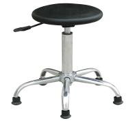 China ESD Anti Static PU Leather Lab Chair 460-600mm Height Adjustable Antistatic Office Chair for sale