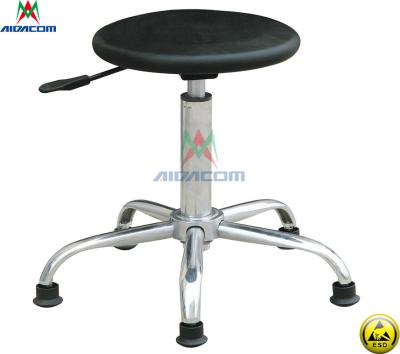 China Cleanroom 10e8 Ohm 620mm Adjustable ESD Antistatic Chair for sale