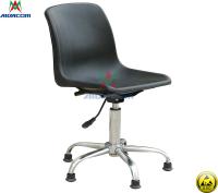 China PU Leather 100kgs Load Used Antistatic Lab ESD Chairs for sale