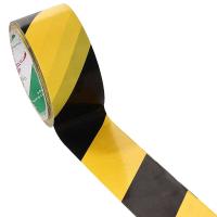 China ESD Warning Tape PVC Floor Marking Tape 48mm x 33m Anti Static for sale