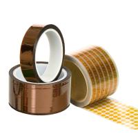 China 1.5Mil Silicone Polyimide Tape 33m Length 260C High Temperature Resistant ESD PCB Welding for sale