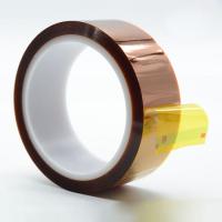 China Polyimide Kapton Tape 500mm x 33m High Temperature Heat Resistant Silicone Adhesive for sale