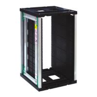 China Permanent Antistatic 100kg Capacity 10mm Pitch ESD SMT Magazine Rack for PCB Storage for sale