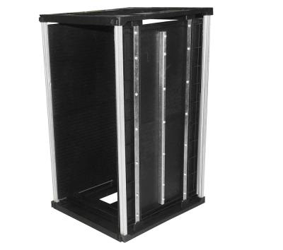 China Adjustable Plastic Top Base 320*355*563mm ESD Magazine Rack for sale