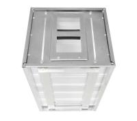 China SMT ESD Antistatic Magazine Rack 10e9 Ohm PCB Storage 50pcs Capacity 320x355x563mm for sale