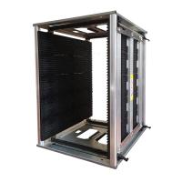 China Antistatic 200kg 50pcs PCB Slots ESD Magazine Rack for sale