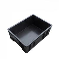 China Conductive ESD Box 10^3-10^5 Ohms Anti Static Storage Bin for PCB Electronic Components for sale
