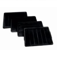 China Anti Static ESD Conductive Tray 10^3-10^5 Ohm for PCB Electronic Component Storage for sale