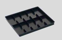 China Black 500*360*175MM Electric Conduction ESD Tray for sale