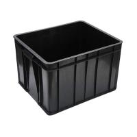 China Black Conductive Glossy Lamination ESD Packing Box For Electronics for sale