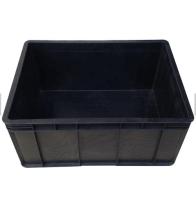 China ESD Conductive Circulation Box 615x430x120mm Antistatic PCB Storage Container 10^3-10^5 Ohm for sale