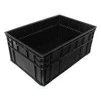 China ESD Conductive Circulation Box 615x430x120mm Antistatic PCB Storage Container 10^3-10^5 Ohm for sale