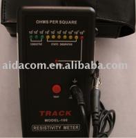 China Surface Resistance Meter Portable Anti Static Wrist Strap Tester 9V Battery for sale