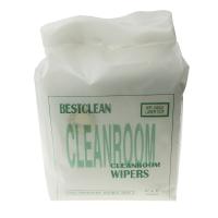 China Anti Static ESD Cleanroom Wiper 140gsm 100% Polyester Double Knit 9x9 Inch for sale