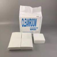 China 100% Polyester Class 100 Cleanroom Wiper 9x9 Inch Laser Sealed Edge 120gsm for sale