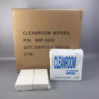 China SGS Rosh Cleanroom Microfiber Cloth Cleaning Wiper for sale