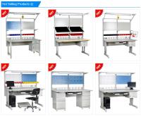 China ESD Workbench with Double Drawer 1500x750mm Electronic Repair Station GPS Workstation for sale