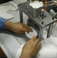 China Ultrasonic N95 Mask Edge Banding Machine 20KHz 2KW for Surgical Mask Making for sale