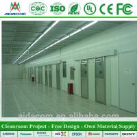 China Sandwich Panel FDA Food Electronics Cleanroom Design for sale