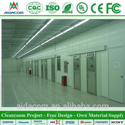 China Sandwich Panel FDA Food Electronics Cleanroom Design for sale