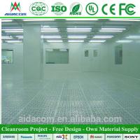 China Sandwich Panel FDA Food Electronics Cleanroom Design for sale