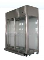 China 200W 300LX Stainless Steel Cleanroom Clothes Storage Cabinet with FFU for sale