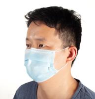 China Cleanroom Face Mask With Elastic Tie for sale