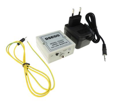 China 6.5kg Wrist Strap ESD Tester Online Monitor 90% Humidity 400x500mm for sale