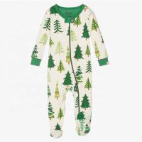 China Baby Christmas Sweater Romper 100% Cotton Newborn Jumpsuit 0-36M Custom Colors for sale