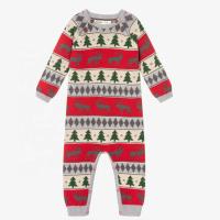 China Wholesale 100% Cotton Baby Sweater Romper with Button Full Sleeve Custom Size for sale