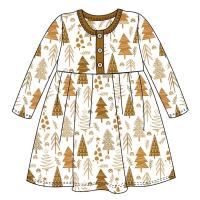 China Baby Infant Bodysuit Romper Christmas Tree Print 7pcs Sets 100% Cotton 0-24M for sale