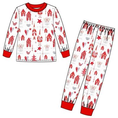 China Custom Christmas Baby Infant Romper Dress 100% Cotton Baby Girls Clothes Set for sale