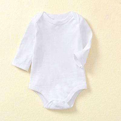 China Unisex Baby Onesie Bodysuit 100% Cotton Organic Jumpsuit Knitted Romper Sizes 0-24M for sale