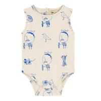 China Organic Cotton Baby Girls Rompers Printed Series Sets 0-24M Custom Color for sale