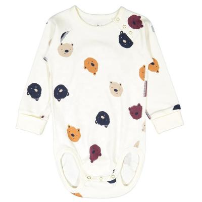 China 100% Cotton Baby Rompers Jumpsuits Long Sleeve Printed Spring Autumn 0-24M Custom for sale