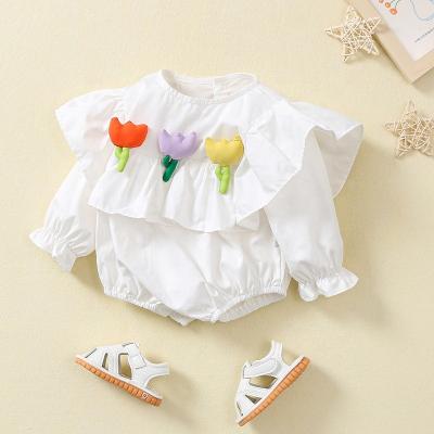 China 100% Cotton Baby Romper for Infants Toddlers 0-24M Custom Color Wholesale for sale
