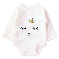 China 100% Cotton Long Sleeve Baby Romper for Boys and Girls Sizes 0-36M OEM Factory Custom for sale