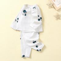 China 100% Cotton Baby Girls Clothing Sets Printed Long Sleeve Top Pants 0-24M for sale