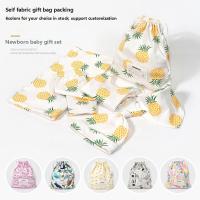 China Wholesale 100% Cotton Newborn Baby Gift Set Pajamas Blanket Hat Pants 0-6M for sale