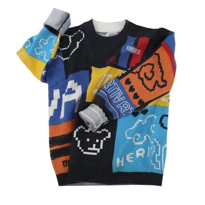 China Customizable Baby Boys Knit Sweater Coat Viscose Polyester Blend Size 1-5 Years Wholesale Kids Clothing for sale