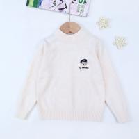China Custom Baby Girl Knitted Sweater Jersey Soft Pullover Size 90-150 for Kids Winter for sale