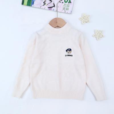 China Custom Baby Girl Knitted Sweater Jersey Soft Pullover Size 90-150 for Kids Winter for sale