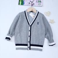China Wholesale Baby Sweater Cardigan Long Sleeve Knitted Jersey Toddler Kids Size 90-150 for sale
